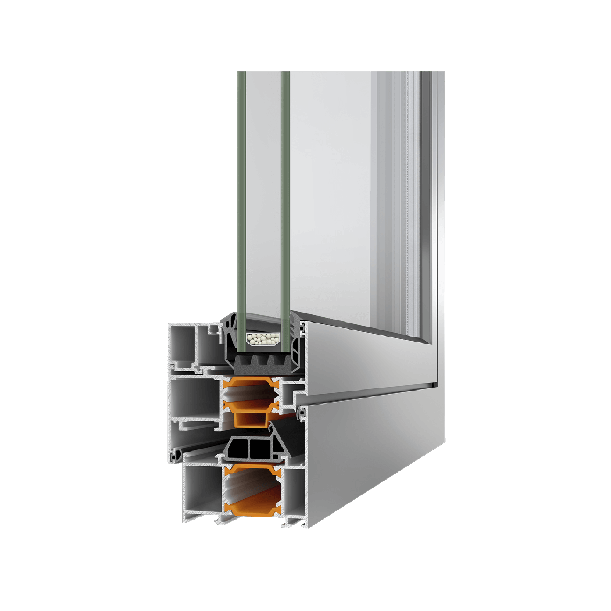 Smartia S67 window frame Αλουμινίου Θεσσαλονίκη